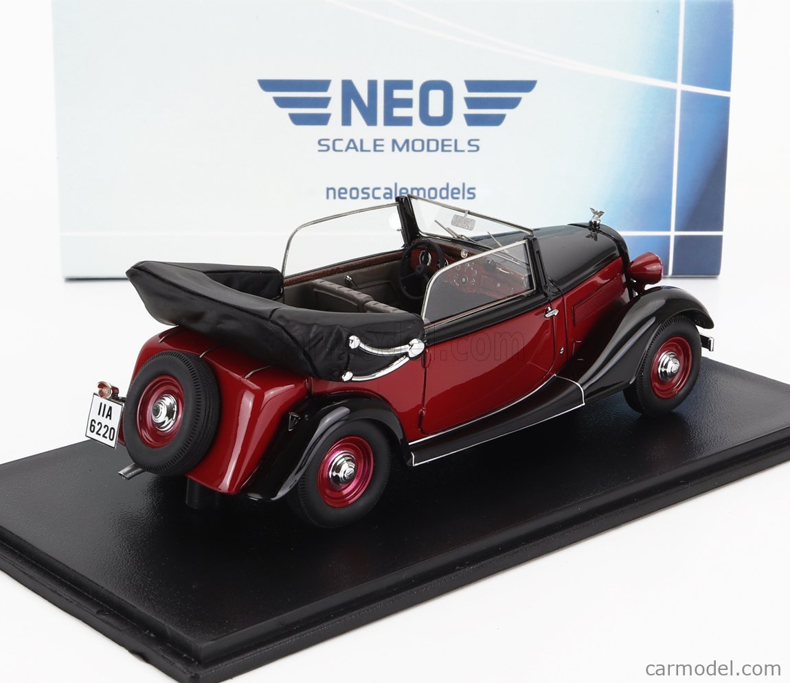 NEO SCALE MODELS NEO46220 Echelle 1/43 | WANDERER W240 CABRIOLET OPEN ...