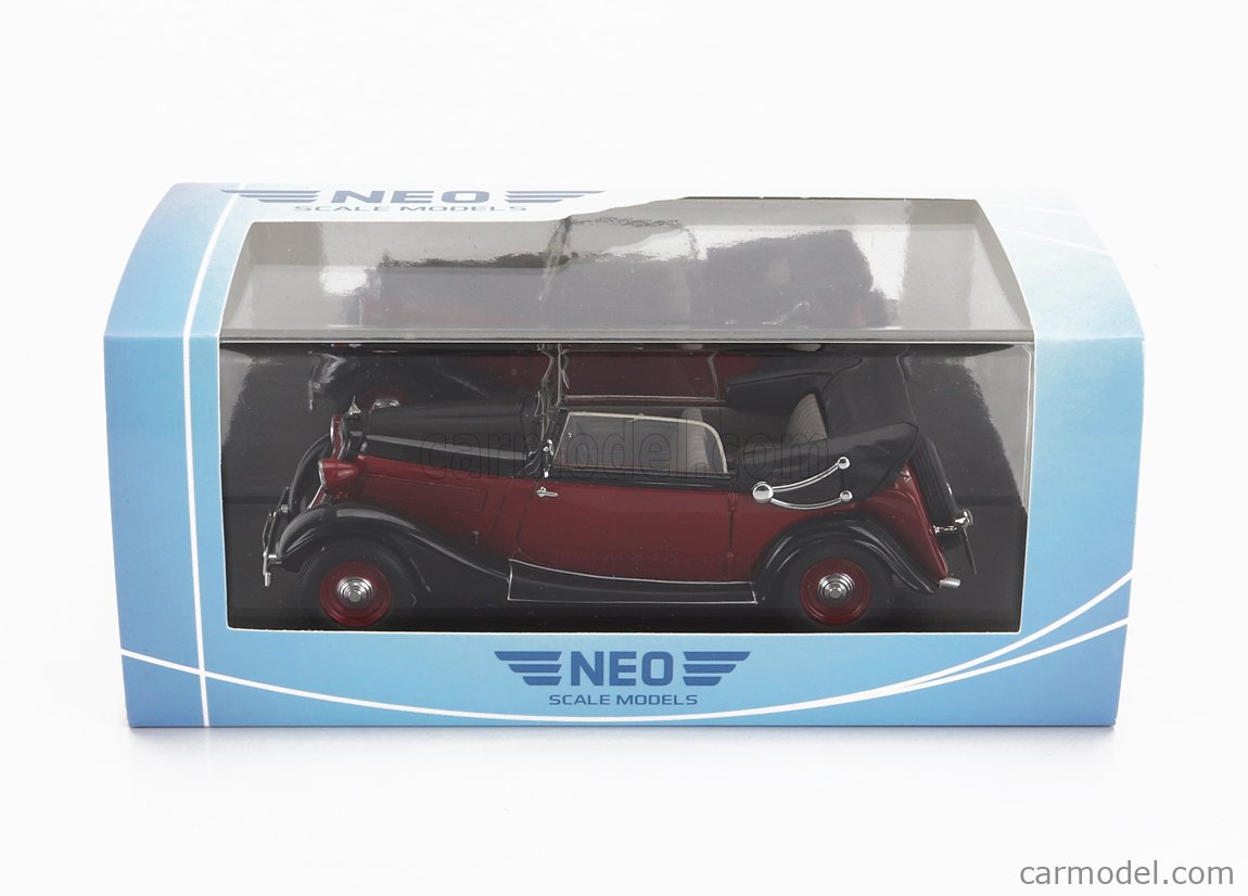 NEO SCALE MODELS NEO46220 Scale 1/43 | WANDERER W240 CABRIOLET OPEN ...