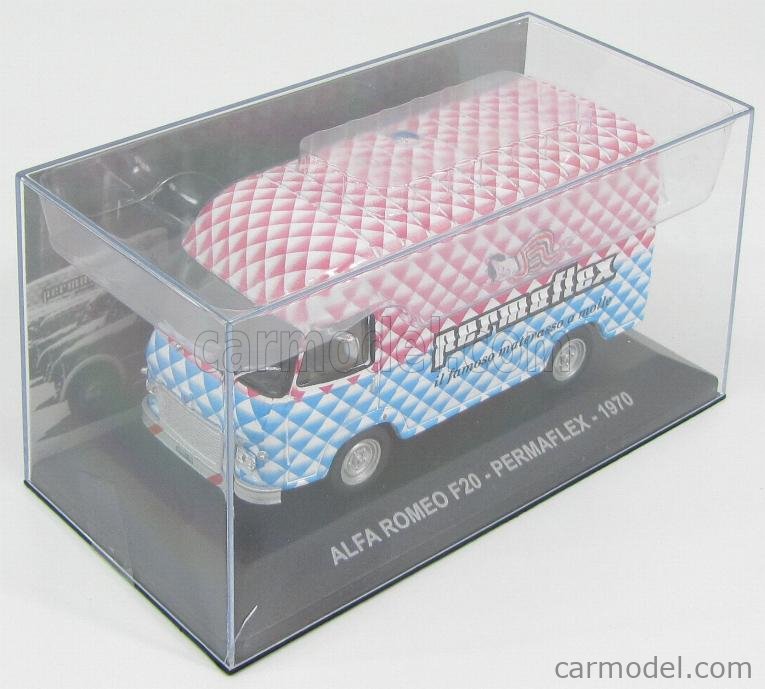 EDICOLA ACVPE054 Scale 1/43 | ALFA ROMEO F20 VAN PERMAFLEX 1970 LIGHT ...