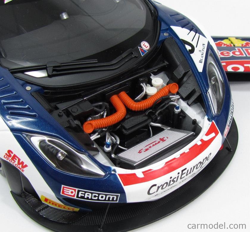 AUTOART 81342 Scale 1/18 | McLAREN MP4-12C RED BULL TEAM LOEB RACING N ...