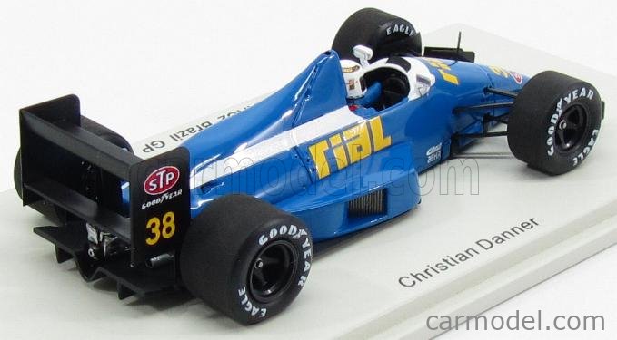 SPARK-MODEL S4313 Escala 1/43 | RIAL F1 ARC2 N 38 BRAZILIAN GP 1989 C ...