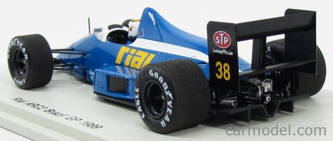 SPARK-MODEL S4313 Scale 1/43 | RIAL F1 ARC2 N 38 BRAZILIAN GP 1989 ...