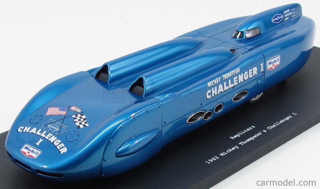 REPLICARZ R18501 Scale 1/18 | CHALLENGER 1 N 1 LAND SPEED RECORD CAR 9 ...