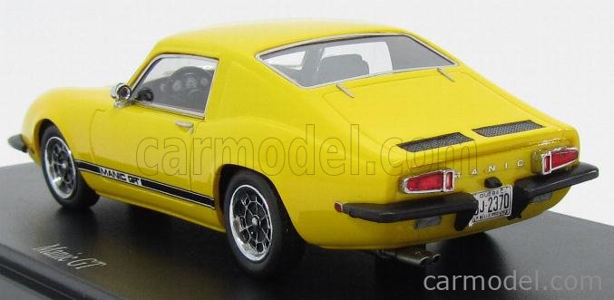 AUTOCULT ATC05002 Scale 1/43 | MANIC GT CANADA 1969 YELLOW