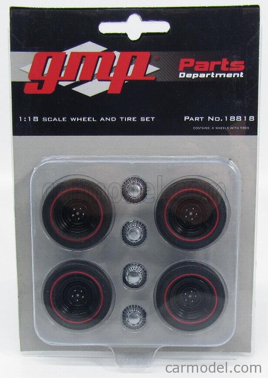 GMP 18818 Scale 1/18 | ACCESSORIES SET 4X WHEEL - SET 4 ROUTE FORD USA ...