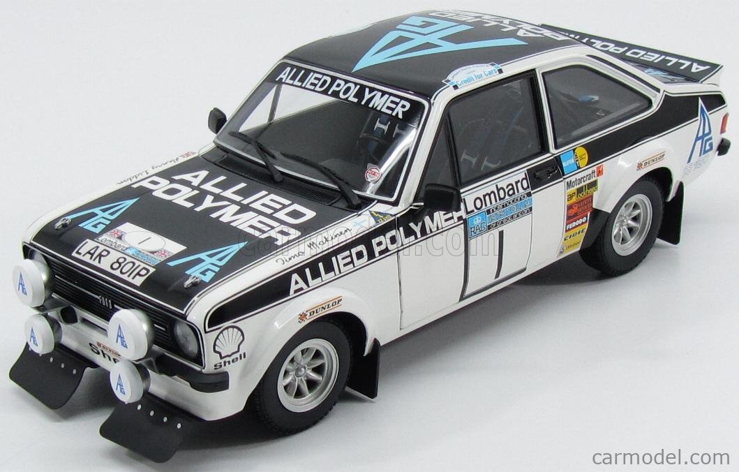 MINICHAMPS 100758401 Scale 1/18 | FORD ENGLAND ESCORT II RS 1800 TEAM ...