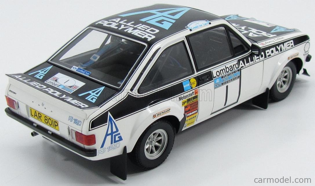 MINICHAMPS 100758401 Scale 1/18 | FORD ENGLAND ESCORT II RS 1800 TEAM ...