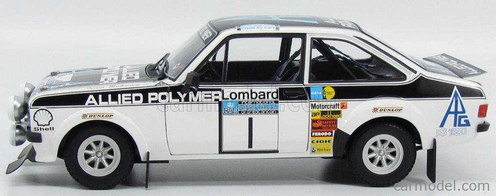 MINICHAMPS 100758401 Scale 1/18 | FORD ENGLAND ESCORT II RS 1800 TEAM ...
