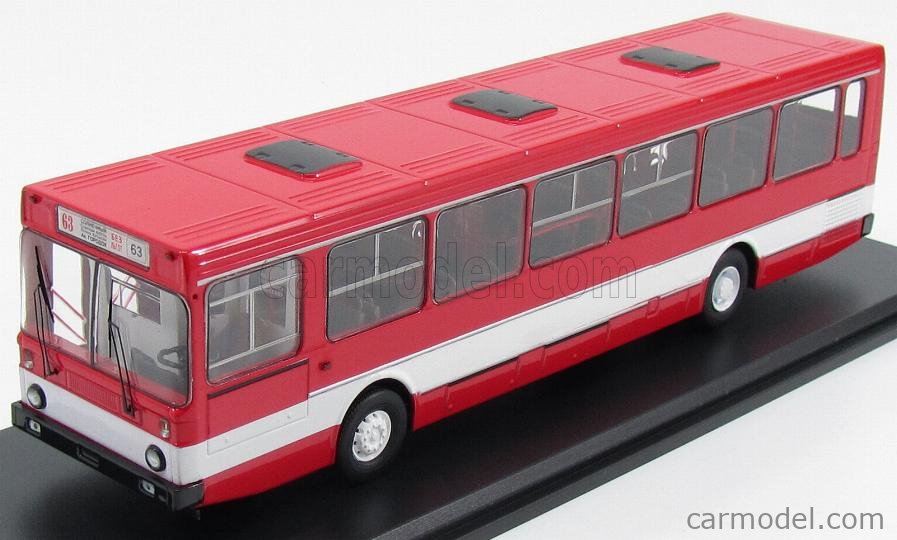 START SCALE MODELS SSM4021 Scale 1/43 | LIAZ 5256 AUTOBUS 2005 RED WHITE