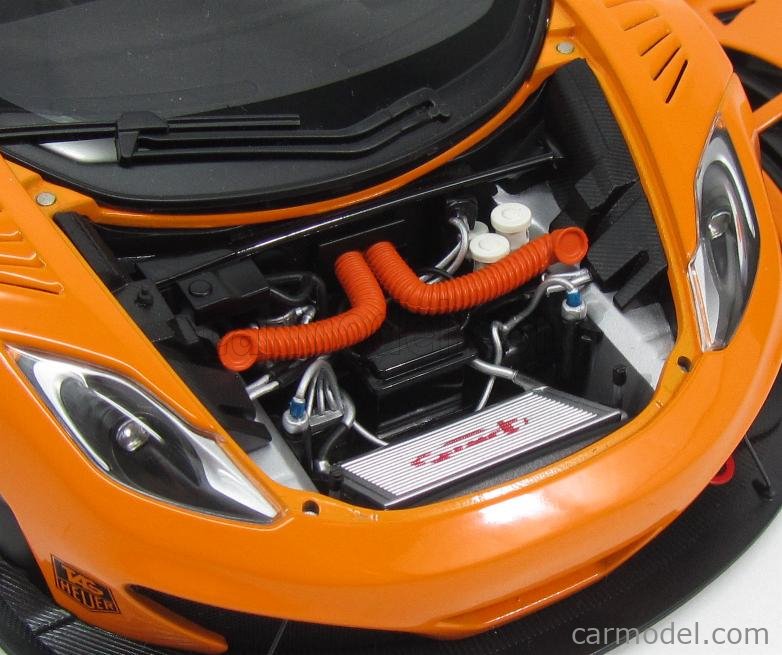 AUTOART 81340 Scale 1/18 | McLAREN MP4-12C GT3 PRESENTATION CAR 2011 ORANGE