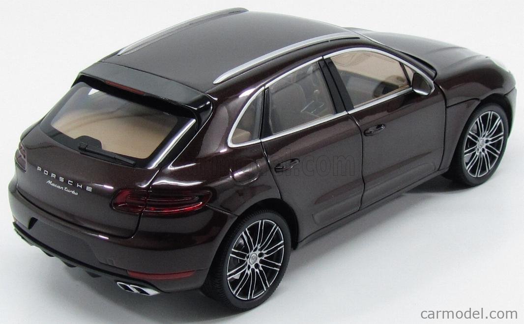 MINICHAMPS 110062500 Scale 1/18 | PORSCHE MACAN TURBO 2013 BROWN MET