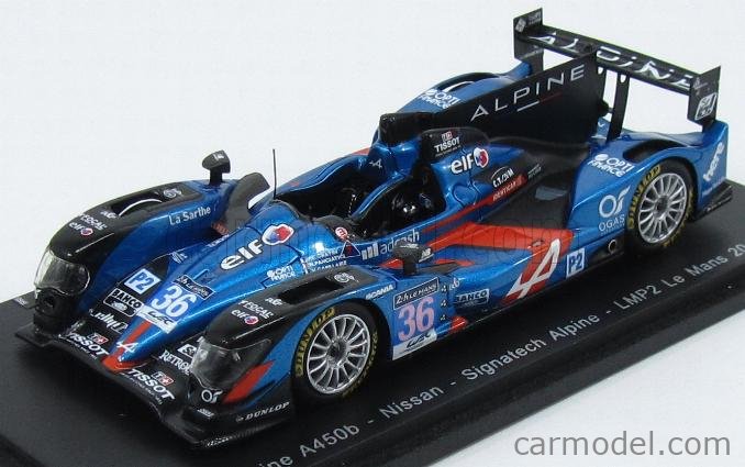 SPARK-MODEL S4651 Scale 1/43 | NISSAN ALPINE A450B TEAM SIGNATEC N 36 ...