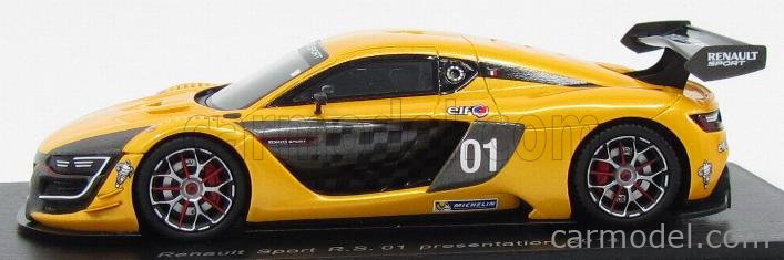 SPARK-MODEL S3849 Scale 1/43 | RENAULT RS01 SPORT n 1 PRESENTATION 2014 ...