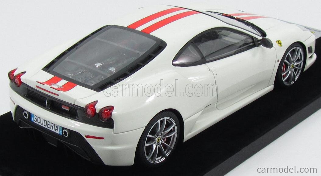 LOOKSMART LS18-03B Scale 1/18 | FERRARI F430 SCUDERIA 2007 - SILVER ...