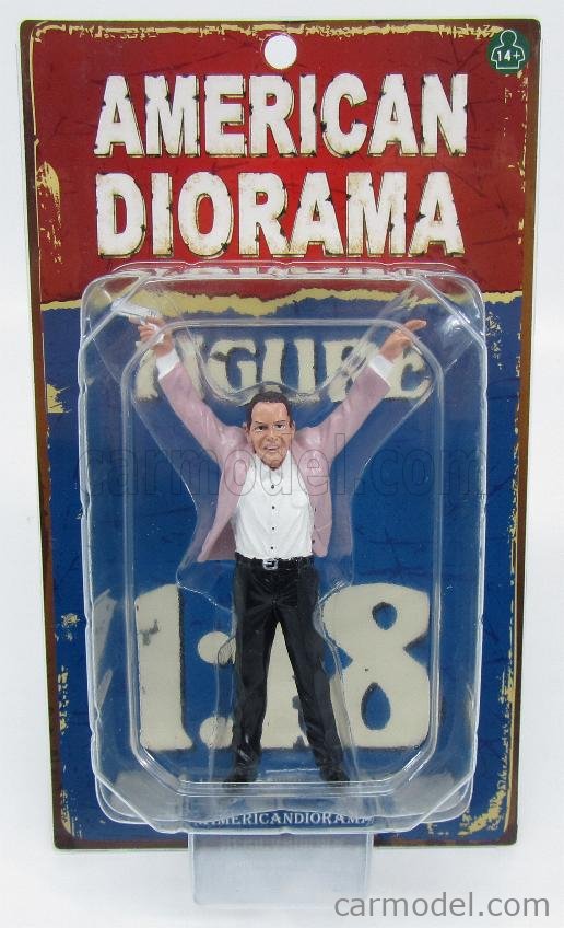 AMERICAN DIORAMA 23886 Scale 1/18 | FIGURES LADRO - ROBBER IV BLACK ...