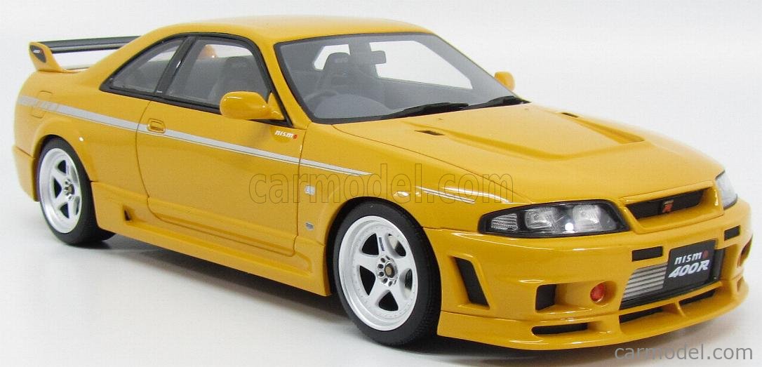 OTTO-MOBILE OT167 Scale 1/18 | NISSAN SKYLINE GT-R R33 NISMO 400R 1996 NISMO YELLOW