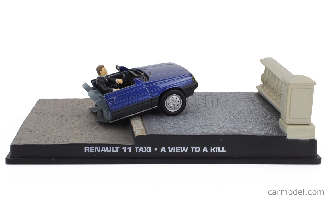 EDICOLA EAGBONDCOL092 Scale 1/43 | RENAULT R11 TAXI PARIS HALF CAR 1985 ...