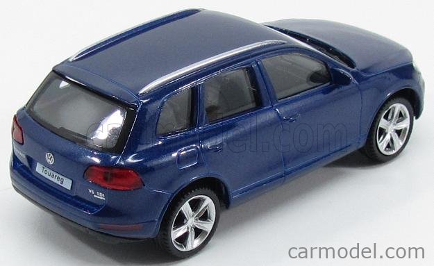 RMZ-MODELS 444014BL Scale 1/43 | VOLKSWAGEN TOUAREG 2010 BLUE MET