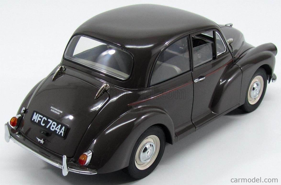 SUN-STAR 04784 Scale 1/12 | MORRIS MINOR 1000 SALOON 1963 BROWN