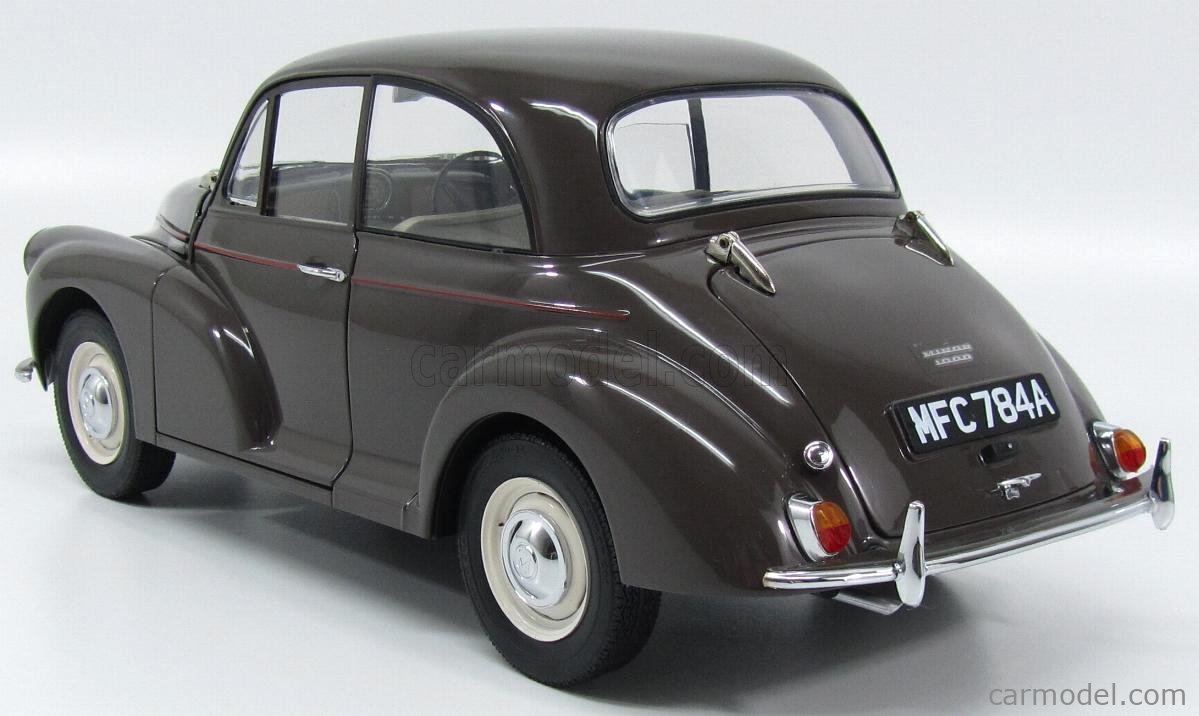 SUN-STAR 04784 Scale 1/12 | MORRIS MINOR 1000 SALOON 1963 BROWN