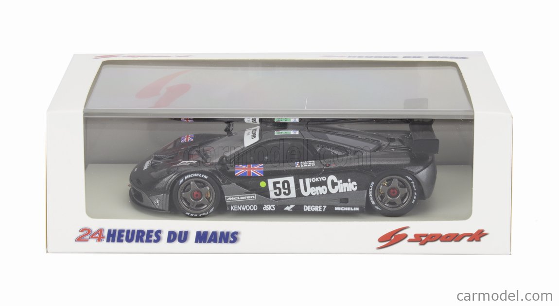 SPARK-MODEL 43LM95 Masstab: 1/43 | McLAREN F-1 GTR BMW S70/2 6.1L V12 ...