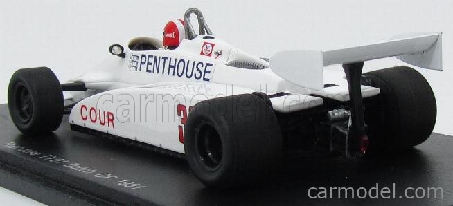 SPARK-MODEL S4316 Scale 1/43 | THEODORE F1 TY01 N 33 DUTCH GP 1981 MARC ...
