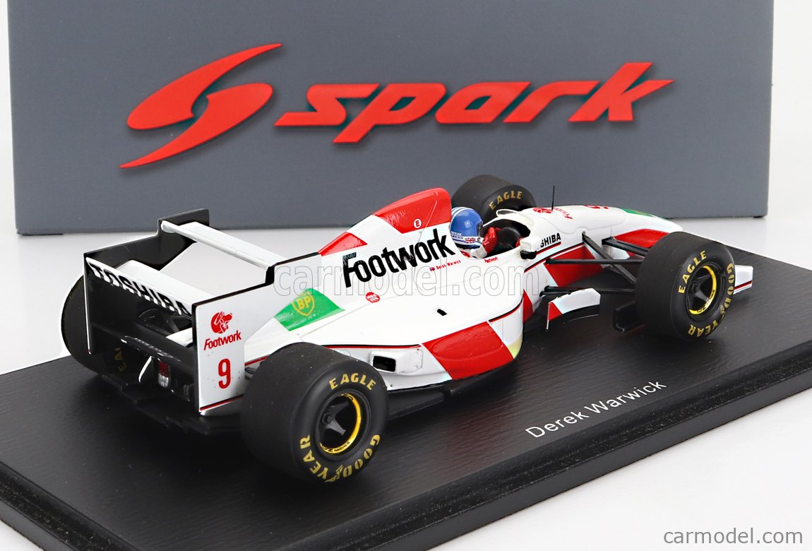 SPARK-MODEL S3909 Scala 1/43 | FOOTWORK F1 FA14 N 9 AUSTRALIAN GP 1993 ...