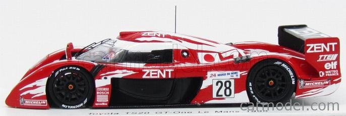 SPARK-MODEL S2386 Scale 1/43 | TOYOTA GT-ONE 3.6L TURBO V8 TEAM TOYOTA MOTORSPORT N 28 24h LE ...