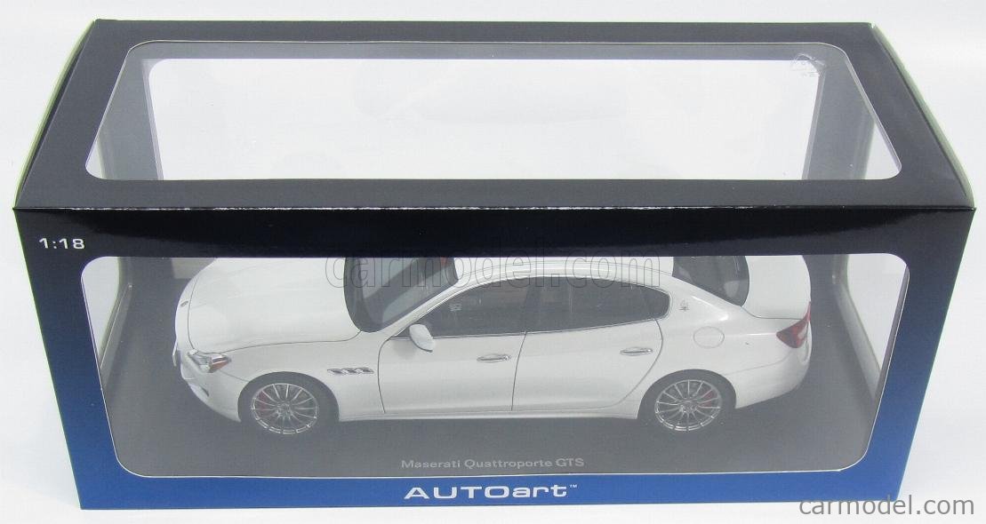 AUTOART 75808 Scale 1/18 | MASERATI QUATTROPORTE GTS 2015 ALPI WHITE