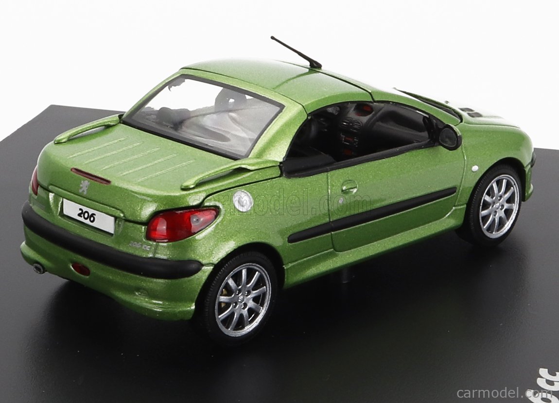 NOREV 472623 Scale 1/43 | PEUGEOT 206 CC CABRIOLET COUPE 2000 LIGHT ...