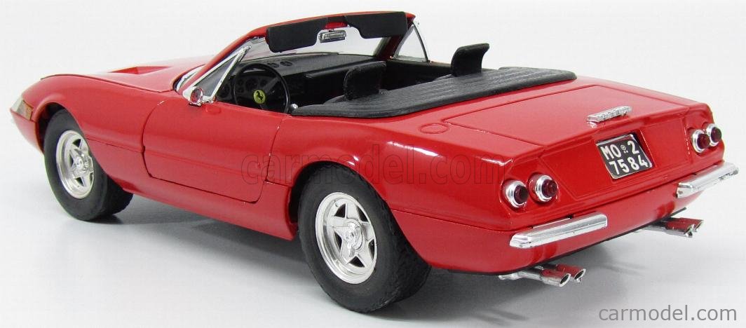 MAJORETTE 4403 Scale 1/18 | FERRARI 365 GTS RED