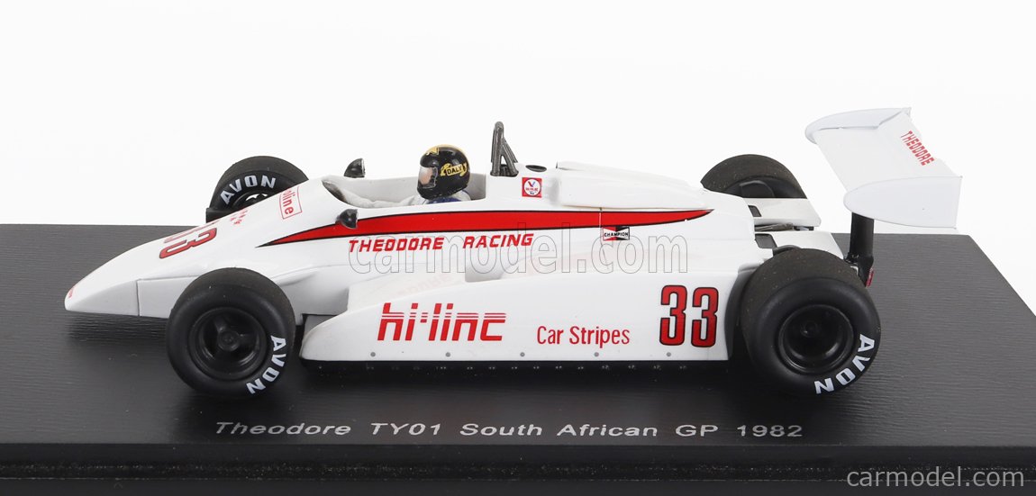 SPARK-MODEL S4315 Scale 1/43 | THEODORE F1 TY01 TEAM THEODORE RACING N ...