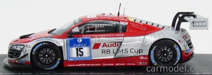 SPARK-MODEL SG187 Scale 1/43 | AUDI R8 LMS TEAM AUDI ULTRA RACE EXPERIENCE N 15 24h NURBURGRING ...