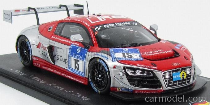 SPARK-MODEL SG187 Scale 1/43 | AUDI R8 LMS TEAM AUDI ULTRA RACE EXPERIENCE N 15 24h NURBURGRING ...