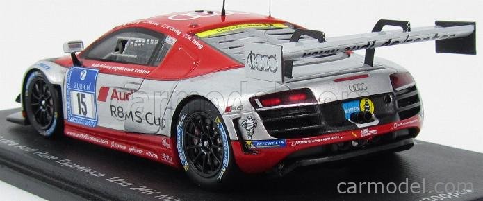 SPARK-MODEL SG187 Scale 1/43 | AUDI R8 LMS TEAM AUDI ULTRA RACE EXPERIENCE N 15 24h NURBURGRING ...
