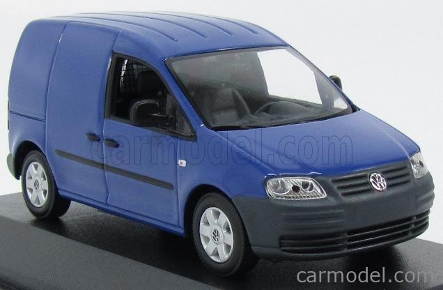 MINICHAMPS CADDY03 Scale 1/43 | VOLKSWAGEN CADDY VAN 2003 BLUE
