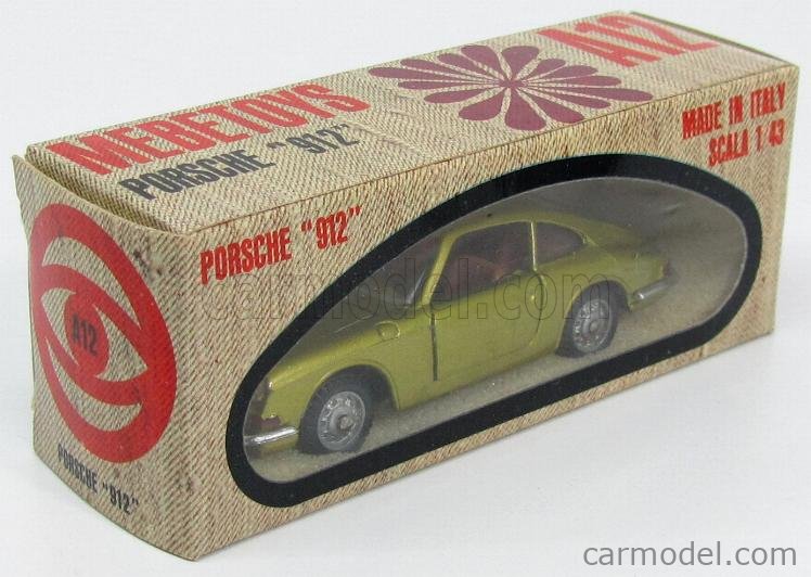 MEBETOYS MATTEL A12 Scale 1/43 | PORSCHE 911 912 (2 ISSUE) YELLOW MET