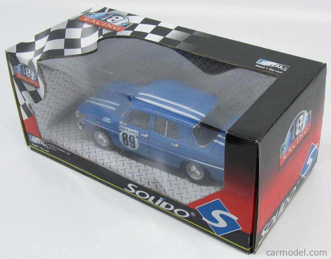 SOLIDO 9014 Scale 1/18 | RENAULT R8 GORDINI N 89 RALLY MONTECARLO 1969 ...