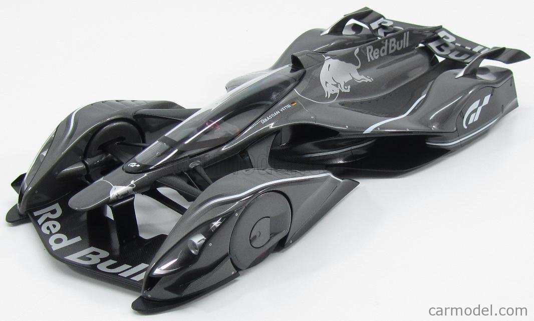 AUTOART 18116 Scale 1/18 | RED BULL X2014 FAN CAR PROTOTYPE DARK GREY MET