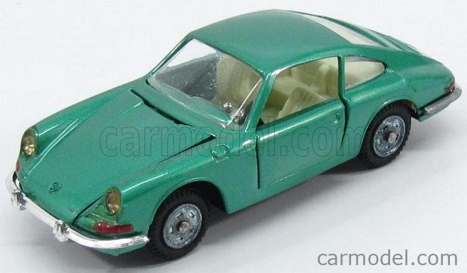 MEBETOYS MATTEL A12 Escala 1/43 | PORSCHE 911 912 (1 ISSUE) GREEN MET