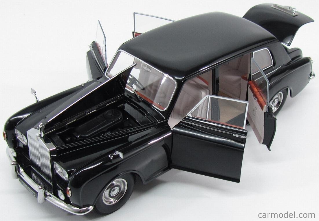 PARAGON-MODELS 98213R Scale 1/18 | ROLLS ROYCE PHANTOM V RHD 1964 BLACK