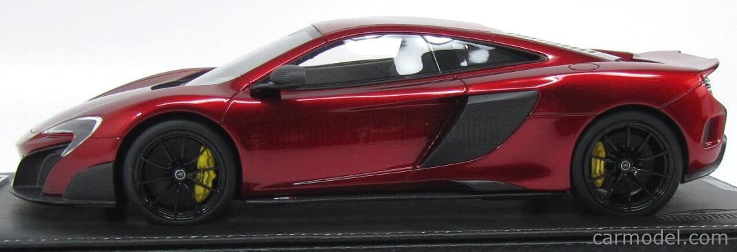 TECNOMODEL TMEX18-01F Escala 1/18 | McLAREN 675LT 2015 VOLCANO RED MET