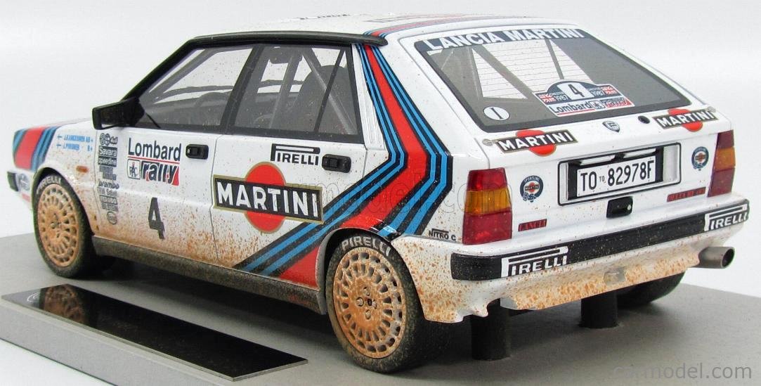 TOPMARQUES TOP024BM Scale 1/18 | LANCIA DELTA HF INTEGRALE 4WD TEAM ...