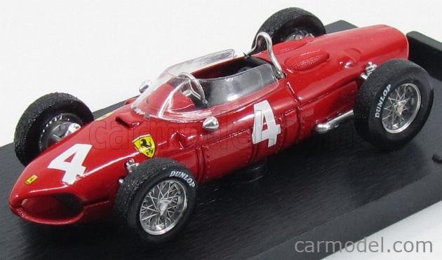 BRUMM-S S042 Scale 1/43 | FERRARI F1 DINO 156 SHARKNOSE N 4 WINNER ...