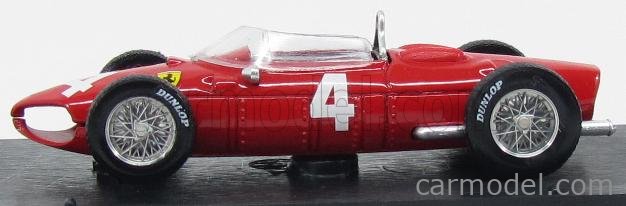 BRUMM-S S042 Scale 1/43 | FERRARI F1 DINO 156 SHARKNOSE N 4 WINNER ...