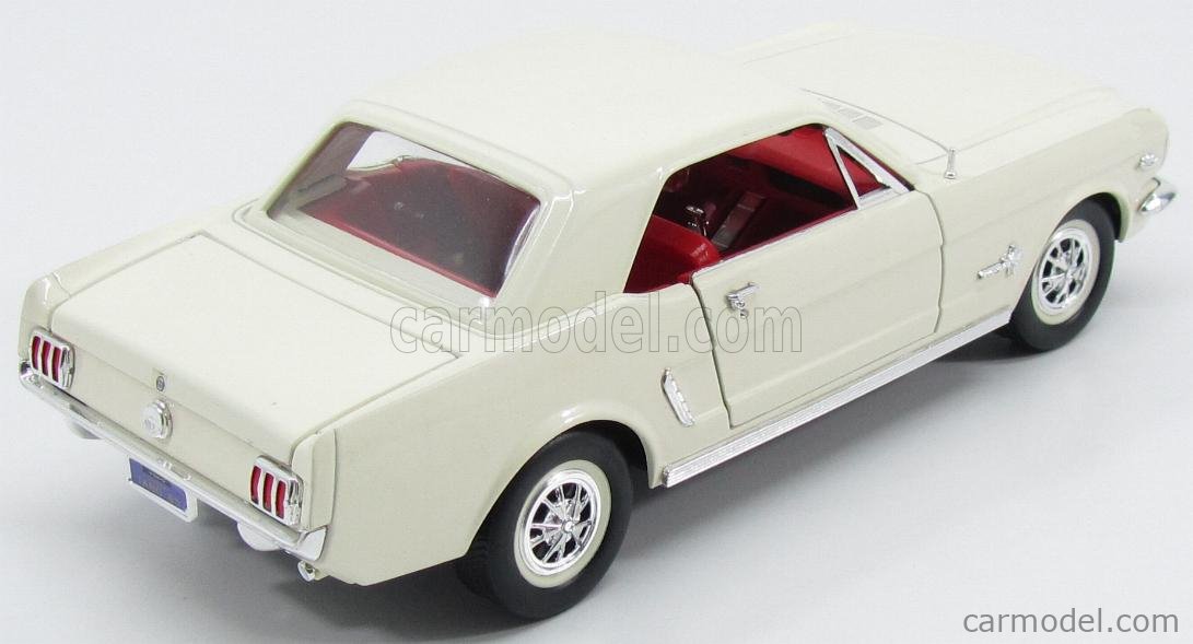 MIRA 6113 Scale 1/18 | FORD USA MUSTANG SPIDER HARD-TOP 1964 WHITE