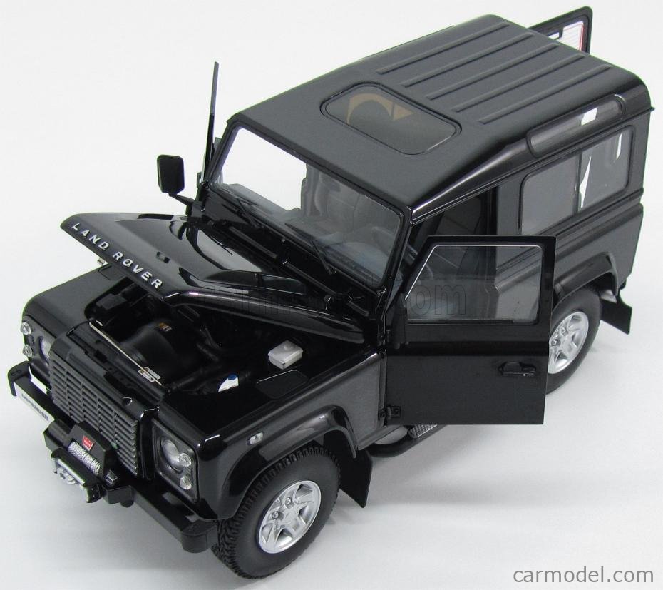 KYOSHO 08901BK Scale 1/18 | LAND ROVER LAND NEW DEFENDER 90 2007 ...