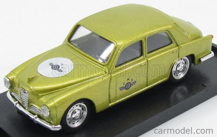BRUMM PROM R089CMS Scale 1/43 | ALFA ROMEO 1900 1950 - CMS YELLOW MET