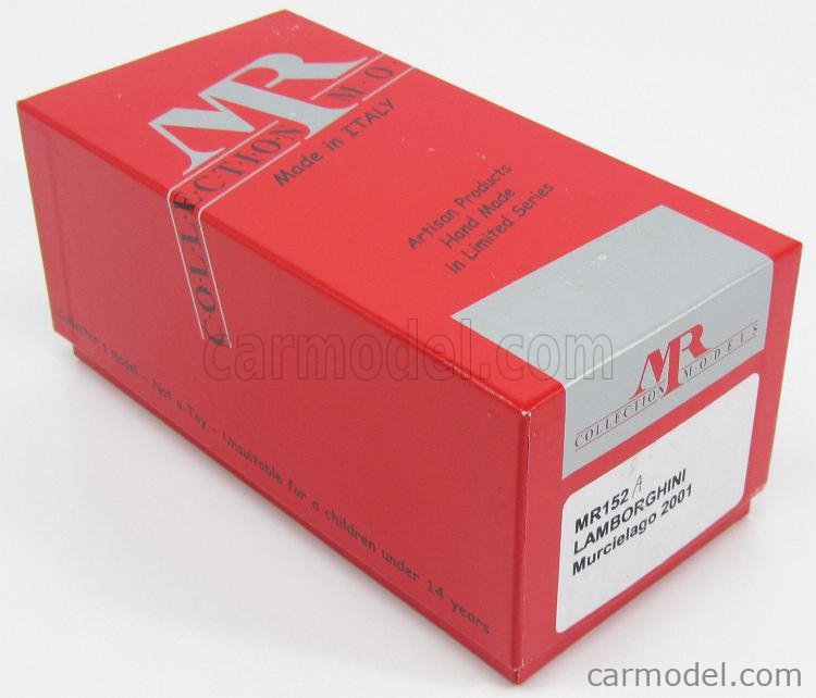 MR-MODELS MR152A Scale 1/43 | LAMBORGHINI MURCIELAGO 2001 YELLOW MET