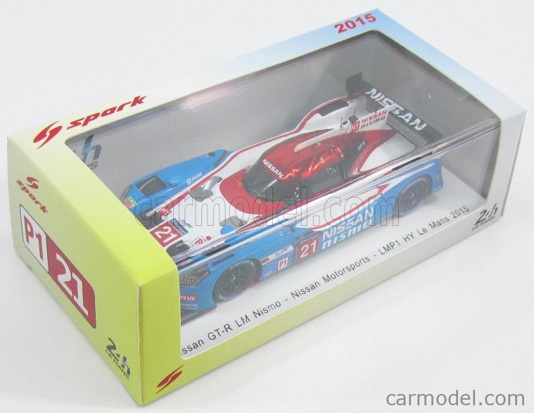 SPARK-MODEL S4640 Scale 1/43 | NISSAN GT-R LM NISMO TEAM NISSAN ...